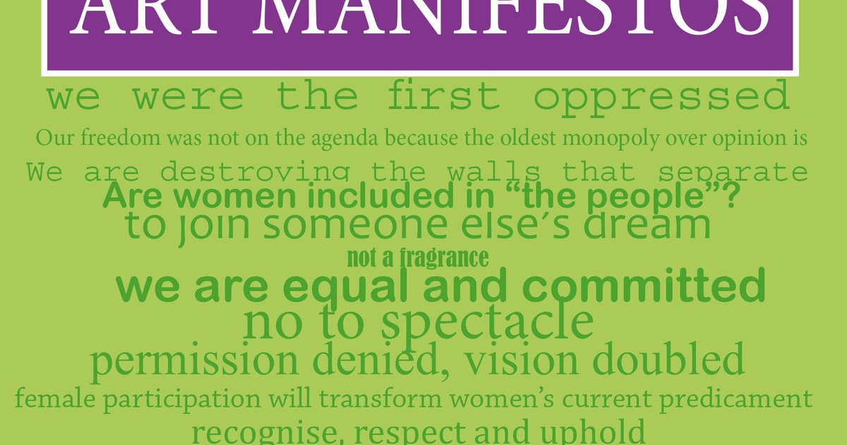 Publication: 50 Feminist Art Manifestos - CONTRIBUTION | Chila Burman